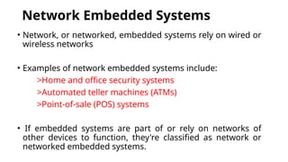 Embedded Systems and its applications... | PPT