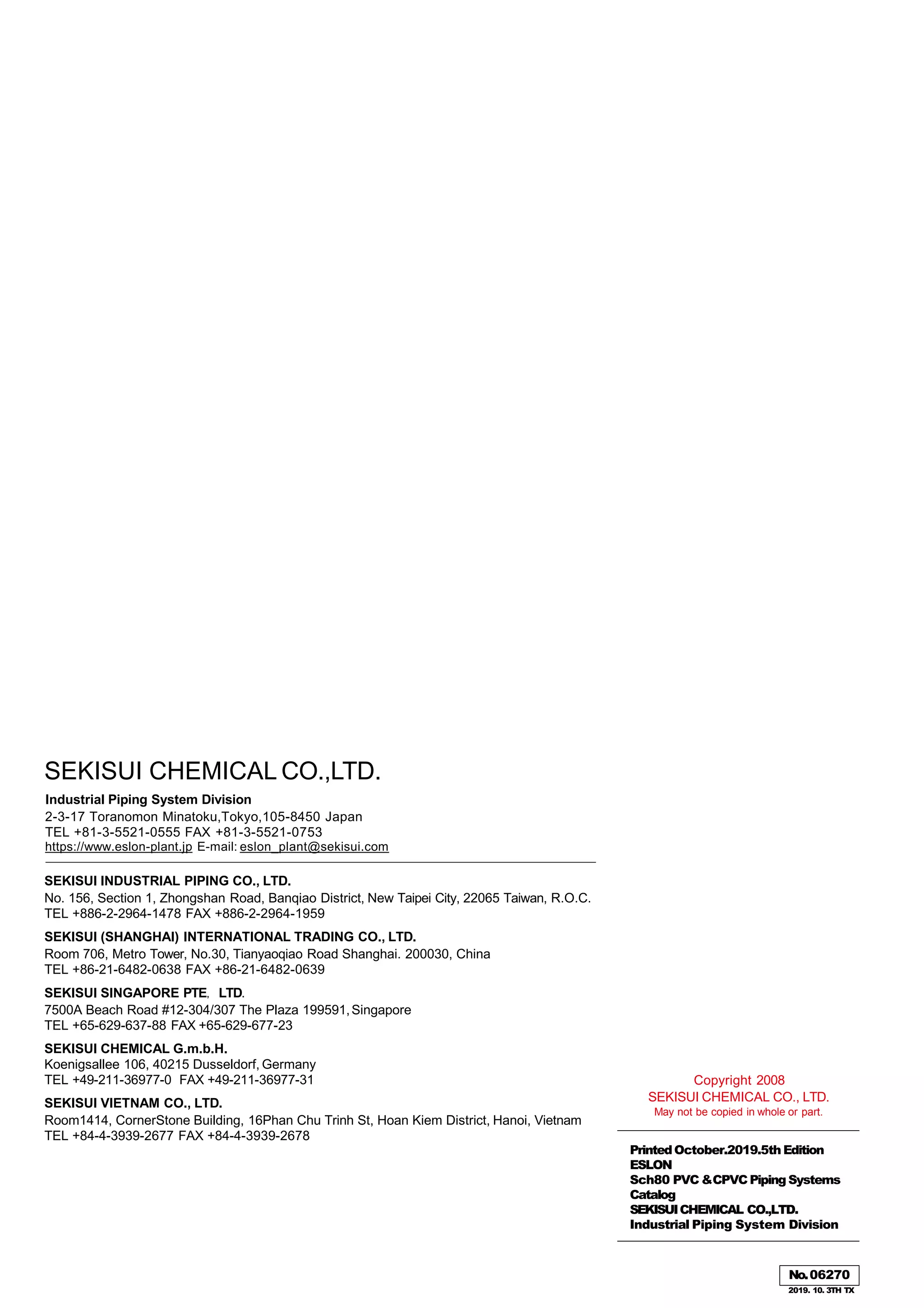 ESLON Sch80 PVC & CPVC Pipe Suppliers UAE.pptx