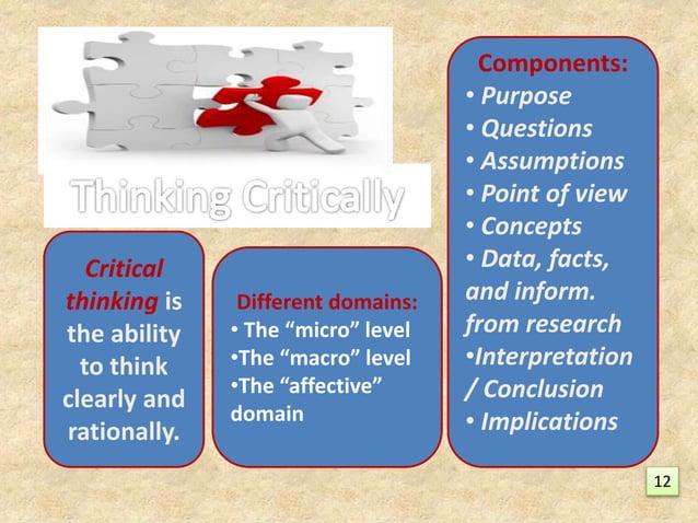 Critical Thinking PBL by ESL learners | PPT