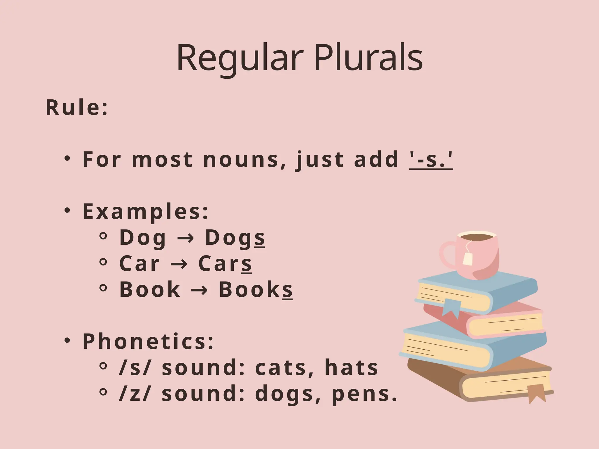 ESL Plurals Guide, for ell learners - kids. B1 level | PPTX