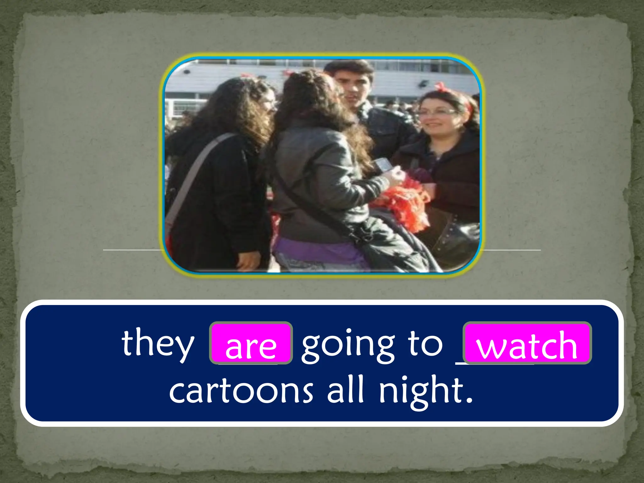 PPT be going to forr future intentions.ppt