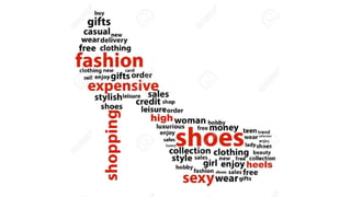 ESL SHOES VOCABULARY presentation | PPT