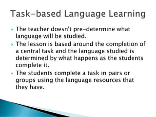 Esl teaching methods | PDF