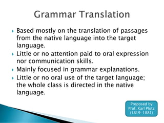 Esl teaching methods | PDF