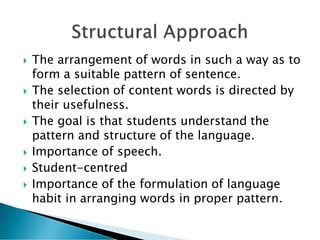 Esl teaching methods | PDF