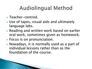 Esl teaching methods | PPT