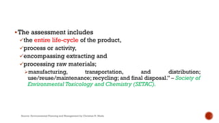 ESM-100-M4.-Life-Cycle.pdf environmental management | PPT