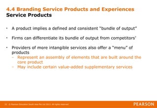 Developing Service Products: Core and Supplementary Elements | PPT