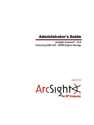Esm admin guide_ae_v3.0 | PDF