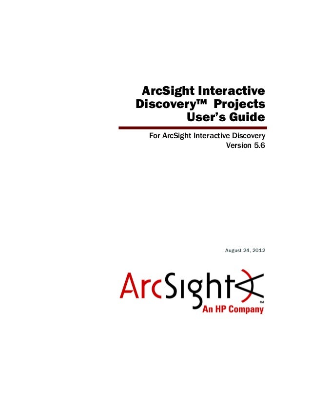 Arcsight Tutorial Pdf - projectsfasr