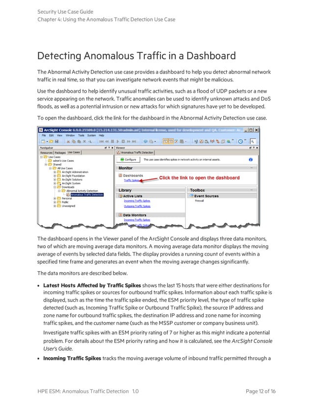 Anomalous Traffic Detection Security Use Case Guide Pdf