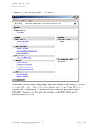 Anomalous Traffic Detection Security Use Case Guide | PDF