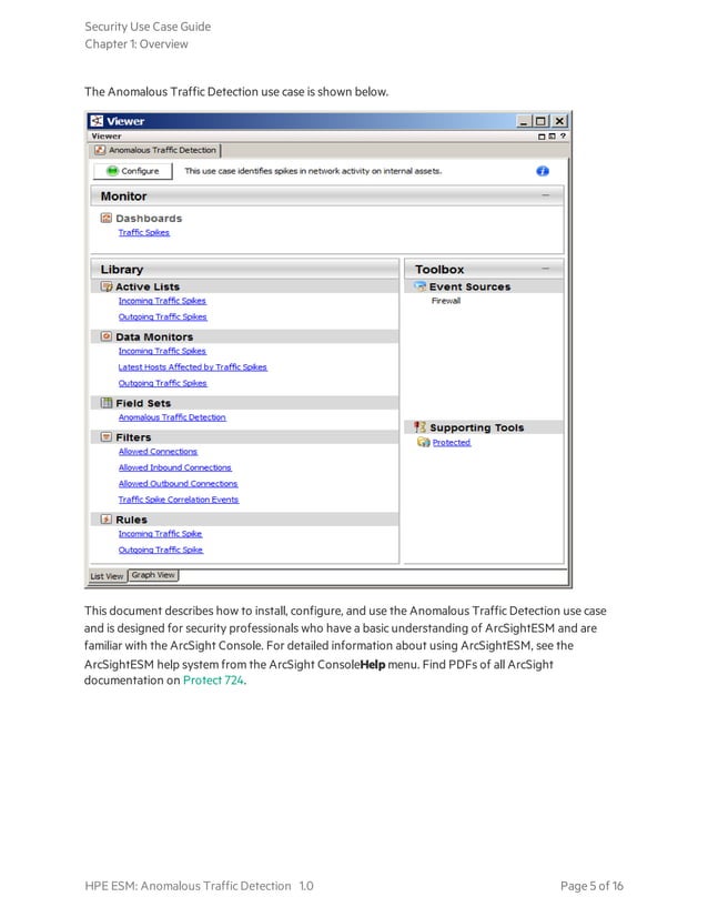 Anomalous Traffic Detection Security Use Case Guide Pdf