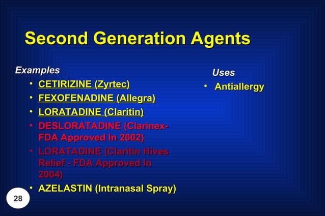 ESM Antihistamine 09.ppt notes on anti histamine drugs including ...