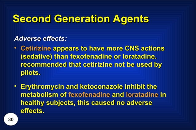 ESM Antihistamine 09.ppt notes on anti histamine drugs including ...