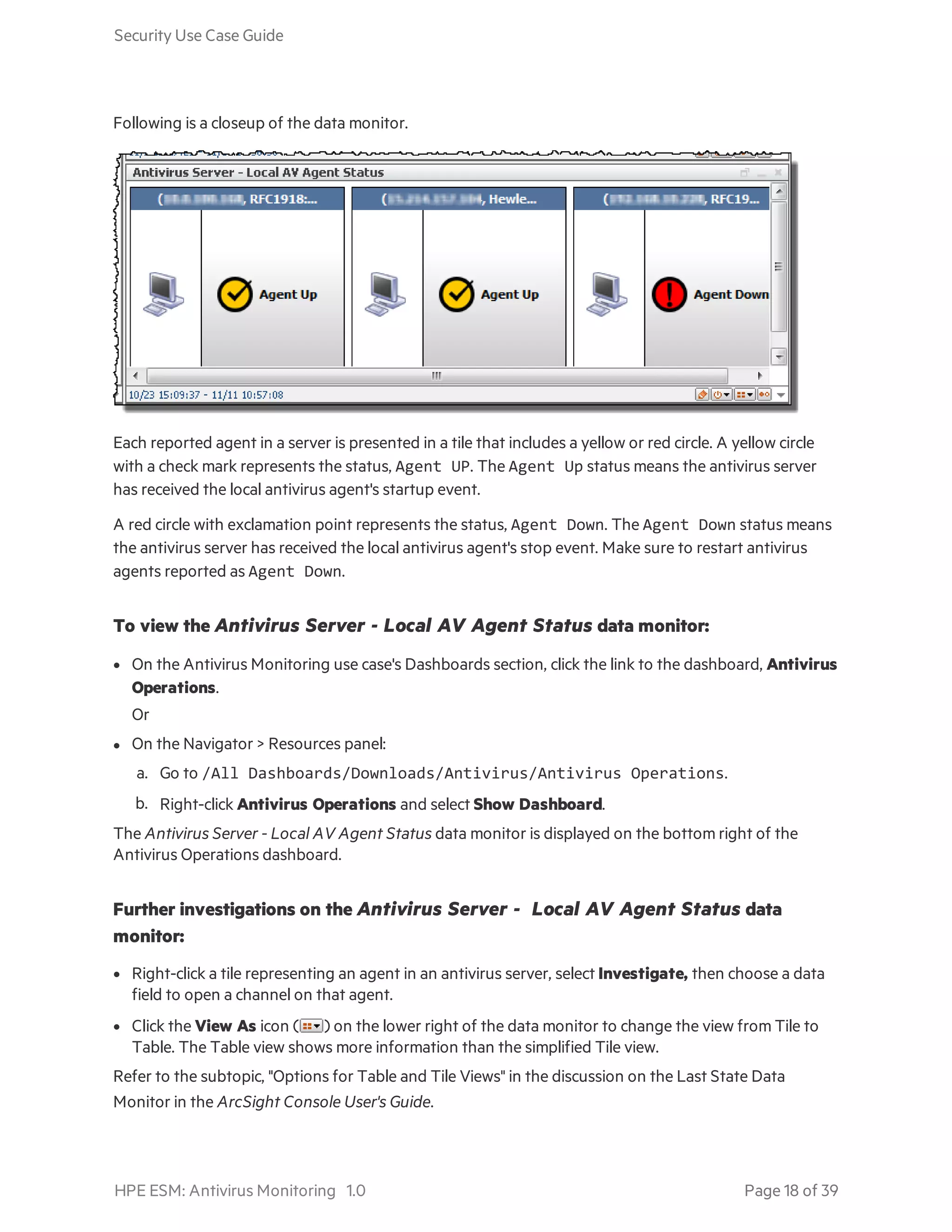 Antivirus Monitoring Security Use Case Guide | PDF