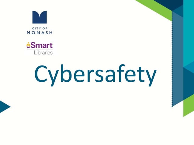 eSmart Libraries cybersafety presentation june 2015 | PPT