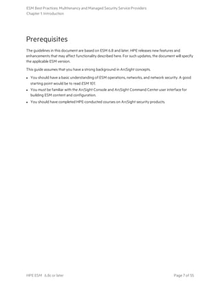 Esm best practices_mssp | PDF