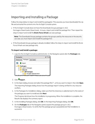 Brute Force Attack Security Use Case Guide | PDF