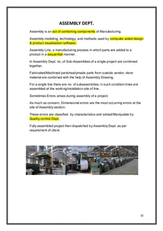 Internship Report (MEchanical Engg) by kalpesh pawar | PDF