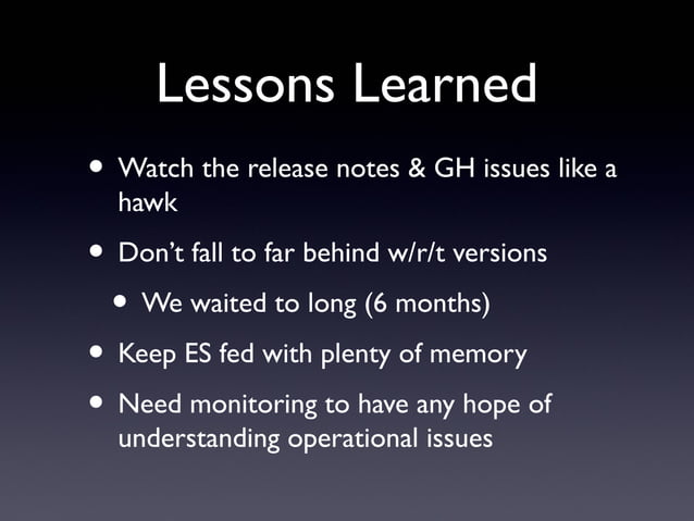 Building a CRM on top of ElasticSearch | PPT