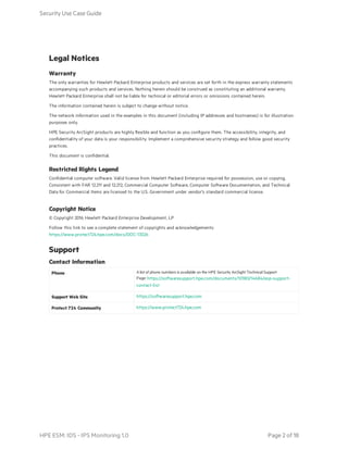 IDS - IPS Monitoring Security Use Case Guide | PDF