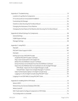 ESM Installation Guide (ESM v6.9.1c) | PDF