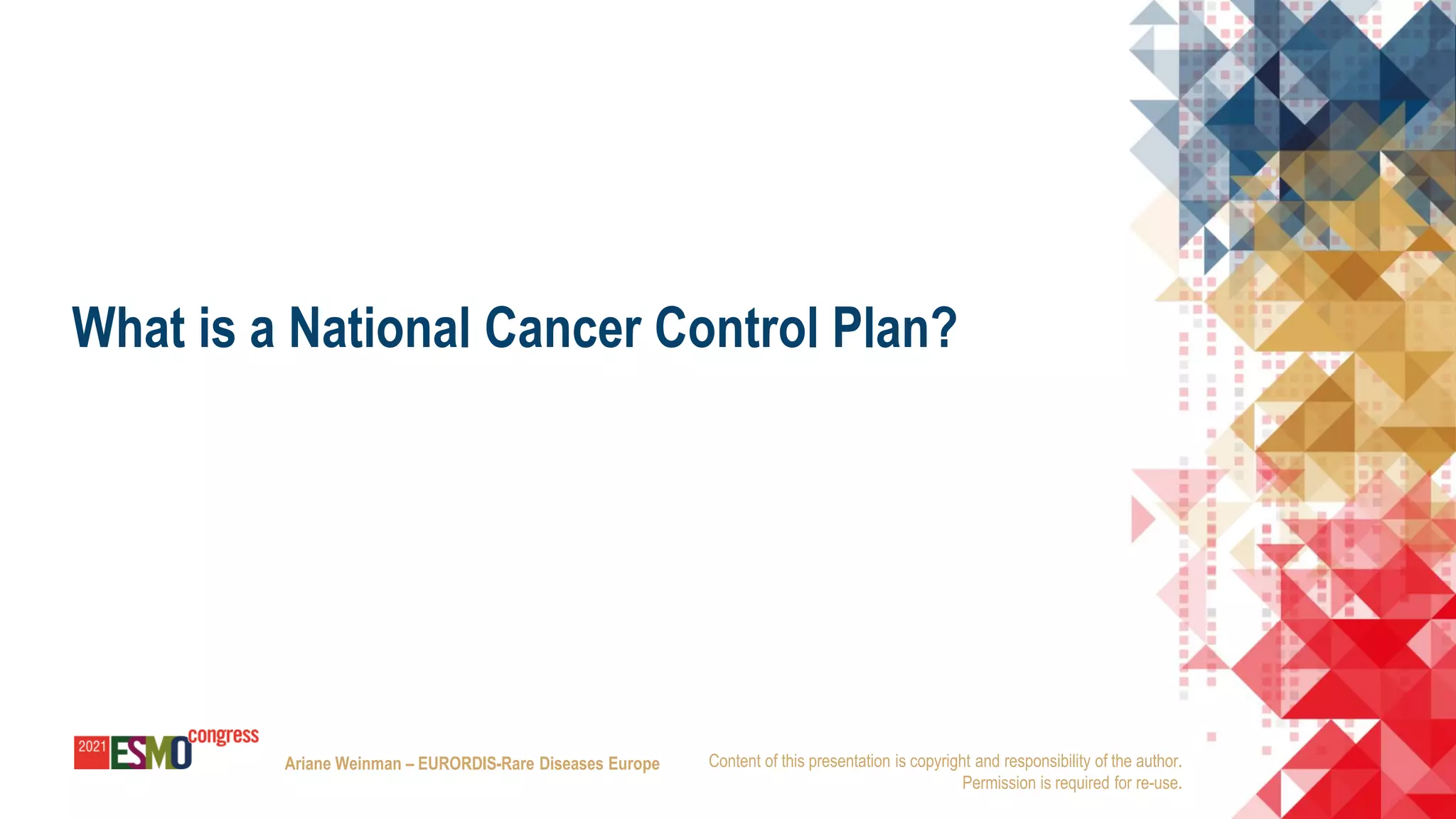 Supporting rare cancer patients' journey through national cancer ...