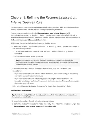 Reconnaissance Security Use Case | PDF