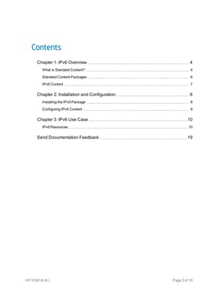 IPv6 Standard Content Guide for ESM 6.8c | Computer Networking | Computing