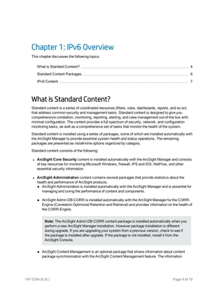IPv6 Standard Content Guide for ESM 6.8c | Computer Networking | Computing