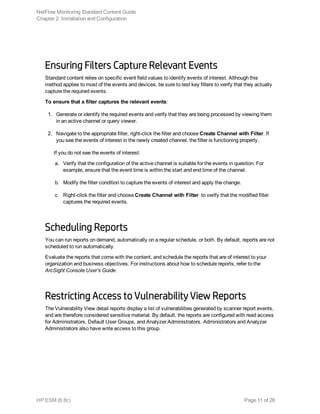 Netflow Monitoring Standard Content Guide for ESM 6.8c