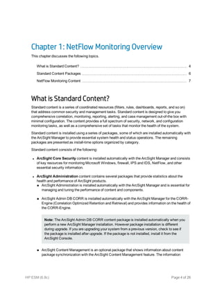 Netflow Monitoring Standard Content Guide for ESM 6.8c