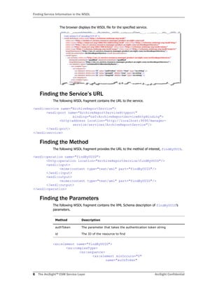 ESM v5.0 Service Layer Developer's Guide | PDF