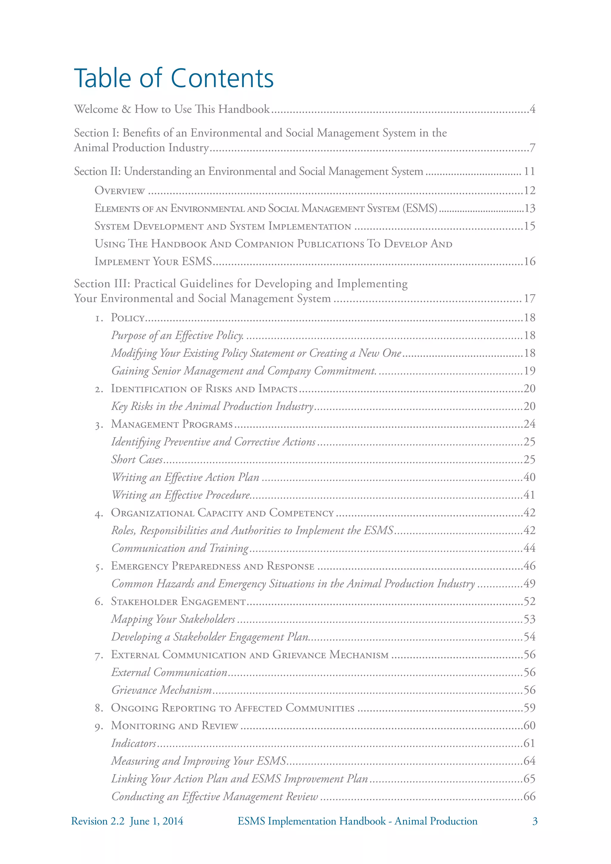 Esms+handbook+anim production v8 | PDF