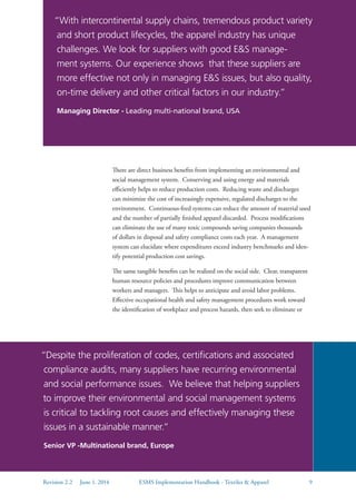 Esms+handbook+textiles&apparel v8 | PDF