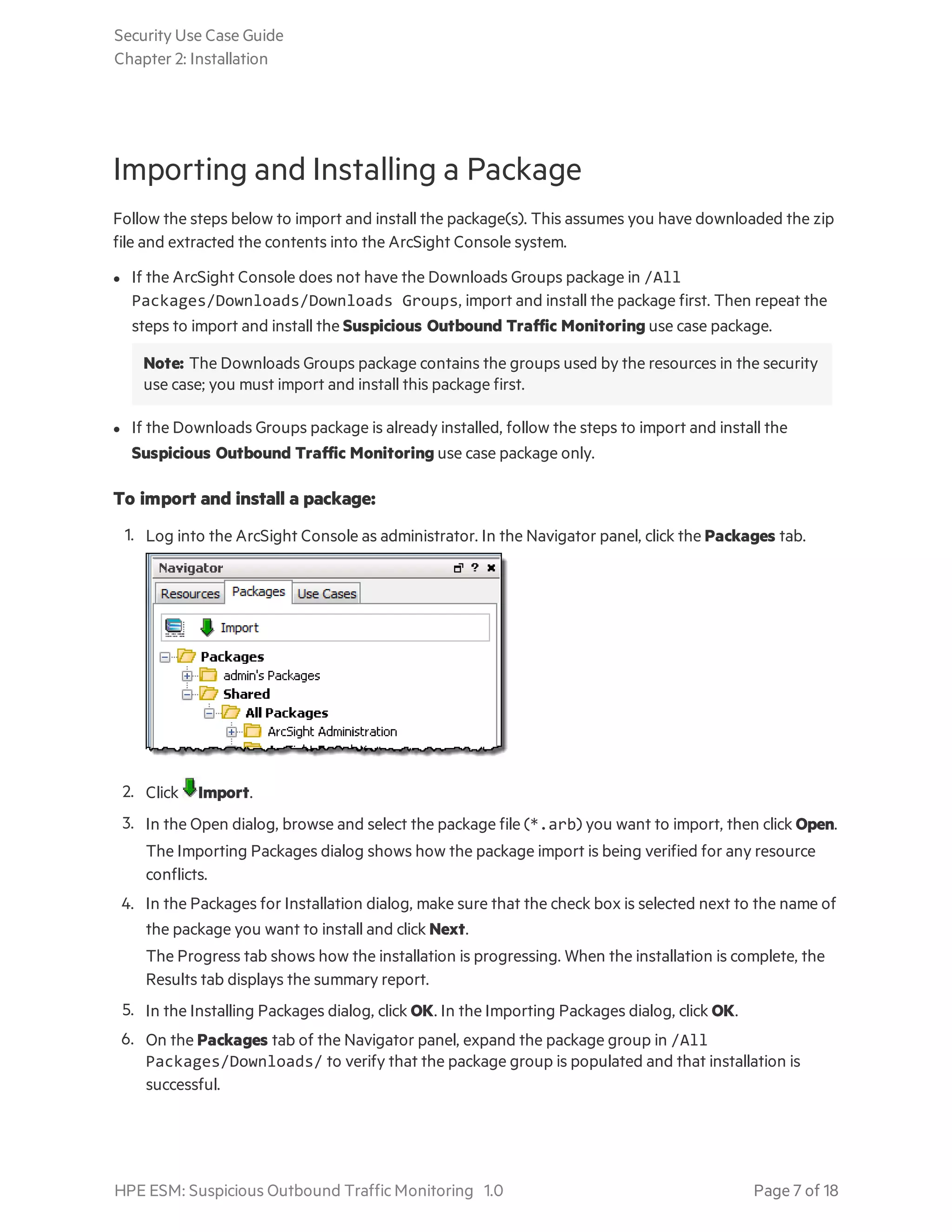 Suspicious Outbound Traffic Monitoring Security Use Case Guide | PDF