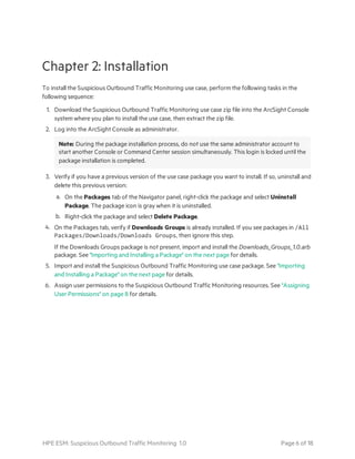 Suspicious Outbound Traffic Monitoring Security Use Case Guide | PDF