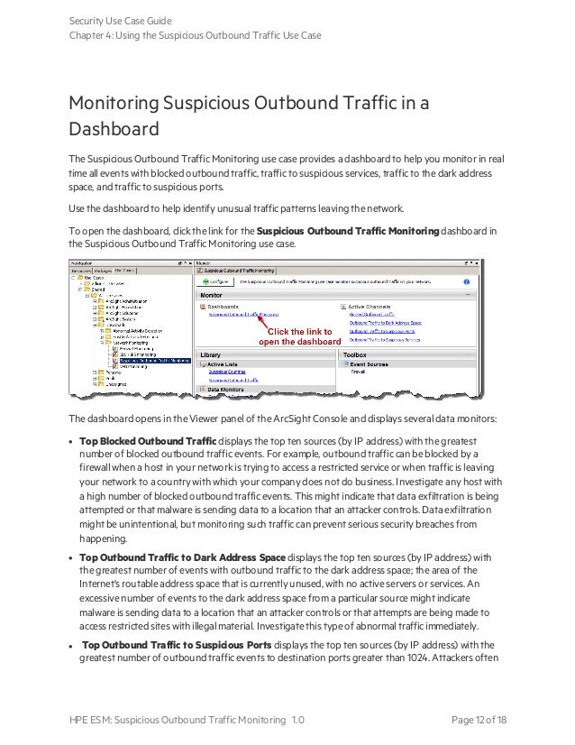 Suspicious Outbound Traffic Monitoring Security Use Case Guide