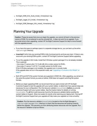 Upgrade Guide for ESM 6.8c