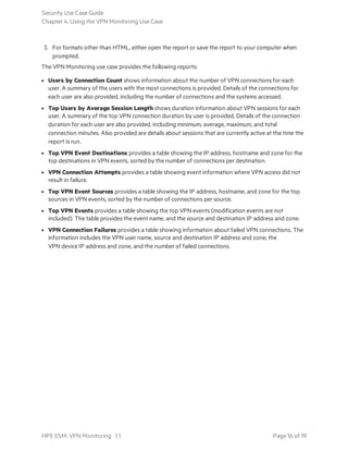 VPN Monitoring Security Use Case Guide version 1.1 | PDF