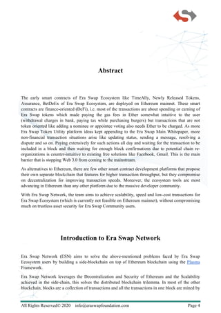Esn whitepaper | PDF
