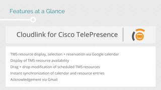 Esna Cloudlink for Cisco TelePresence + Google Apps Presentation | PPT