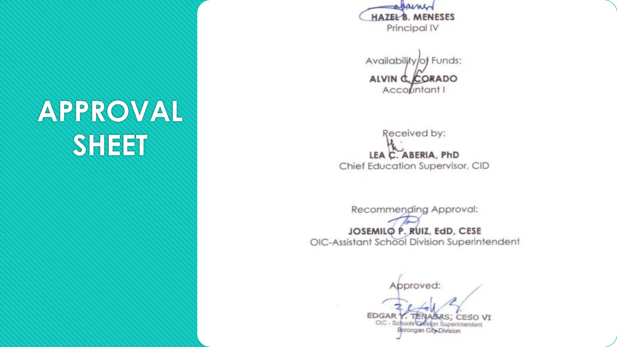 Sample Approved Project Initiative Plan for Secondary Schools | PDF