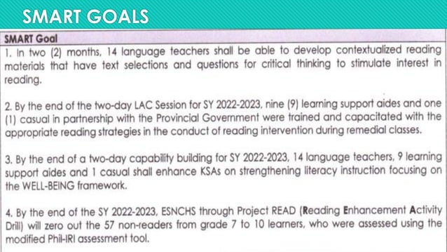 Sample Approved Project Initiative Plan for Secondary Schools | PDF
