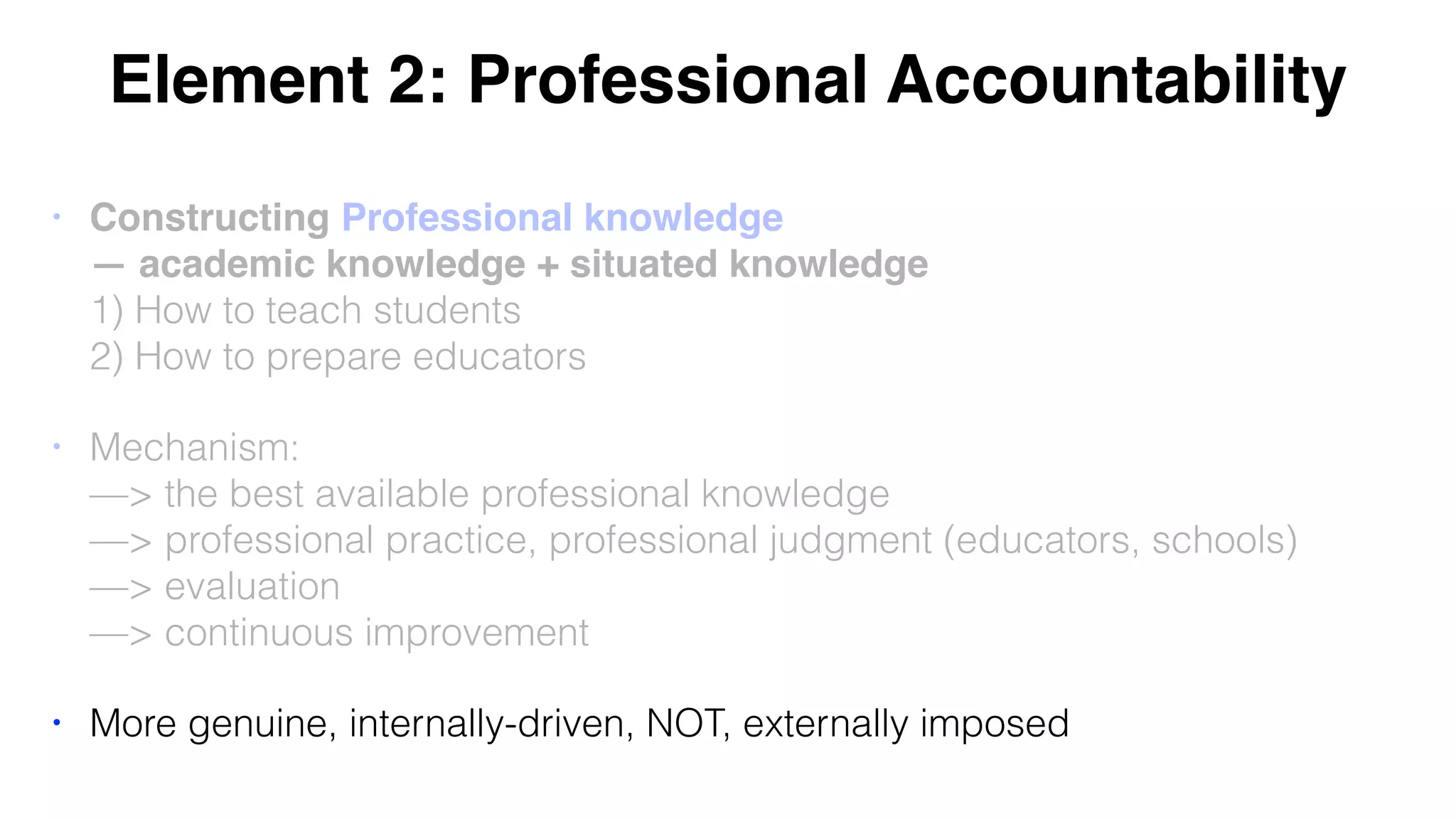 Key Elements in An Accountability System | PPT