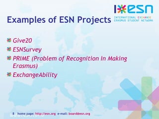 Esn generalpresentation sept2009 | PPT