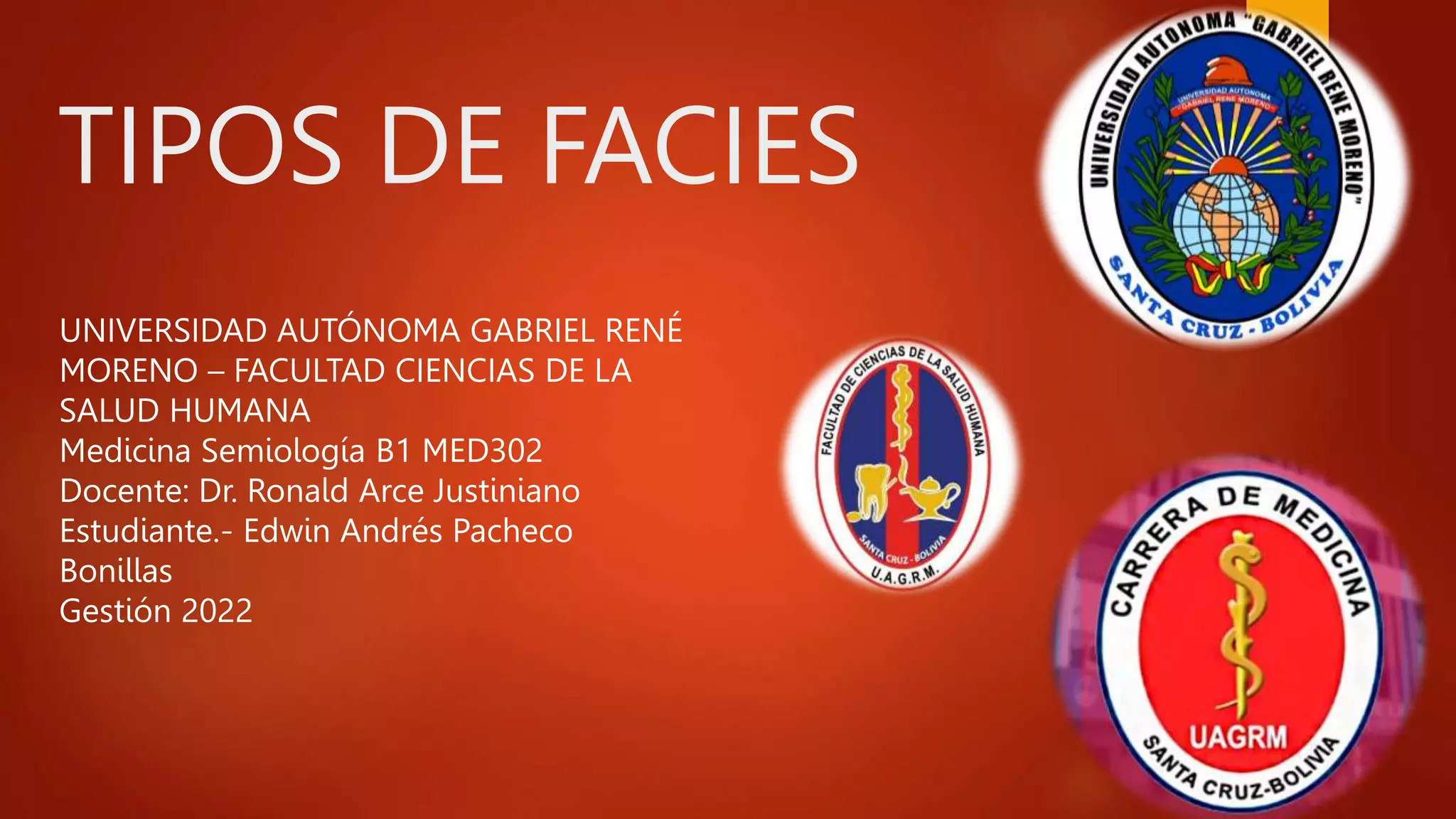 TIPOS DE FACIES | PPTX | Eye and Vision Conditions | Diseases and ...