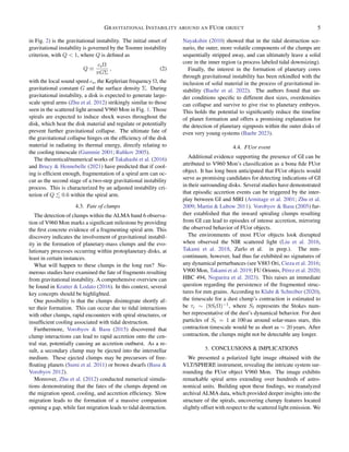 Spirals and clumps in V960 Mon: signs of planet formation via ...