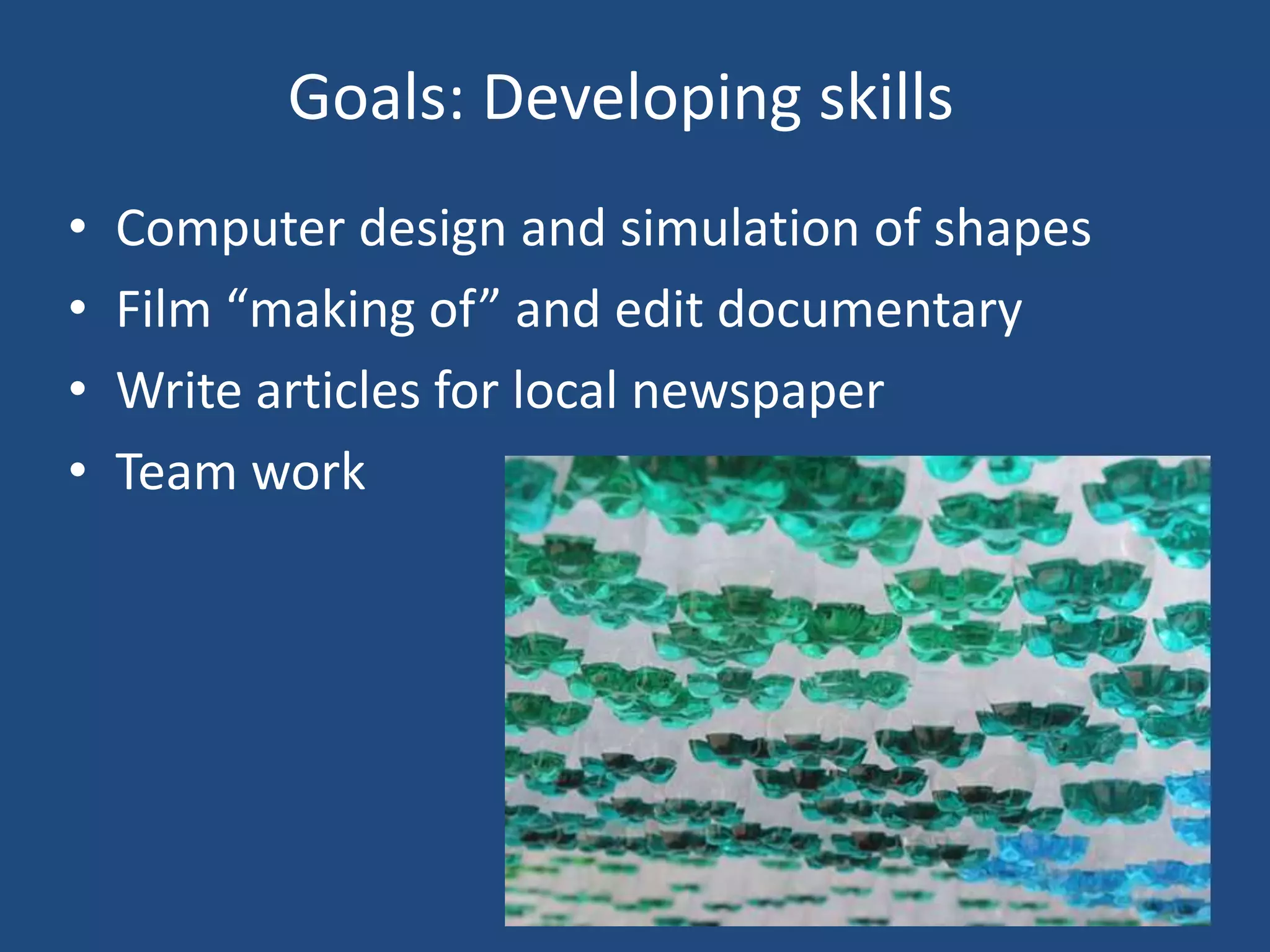 Get to know Garth Britzman's Project: Recycling plastic bottles | PPT